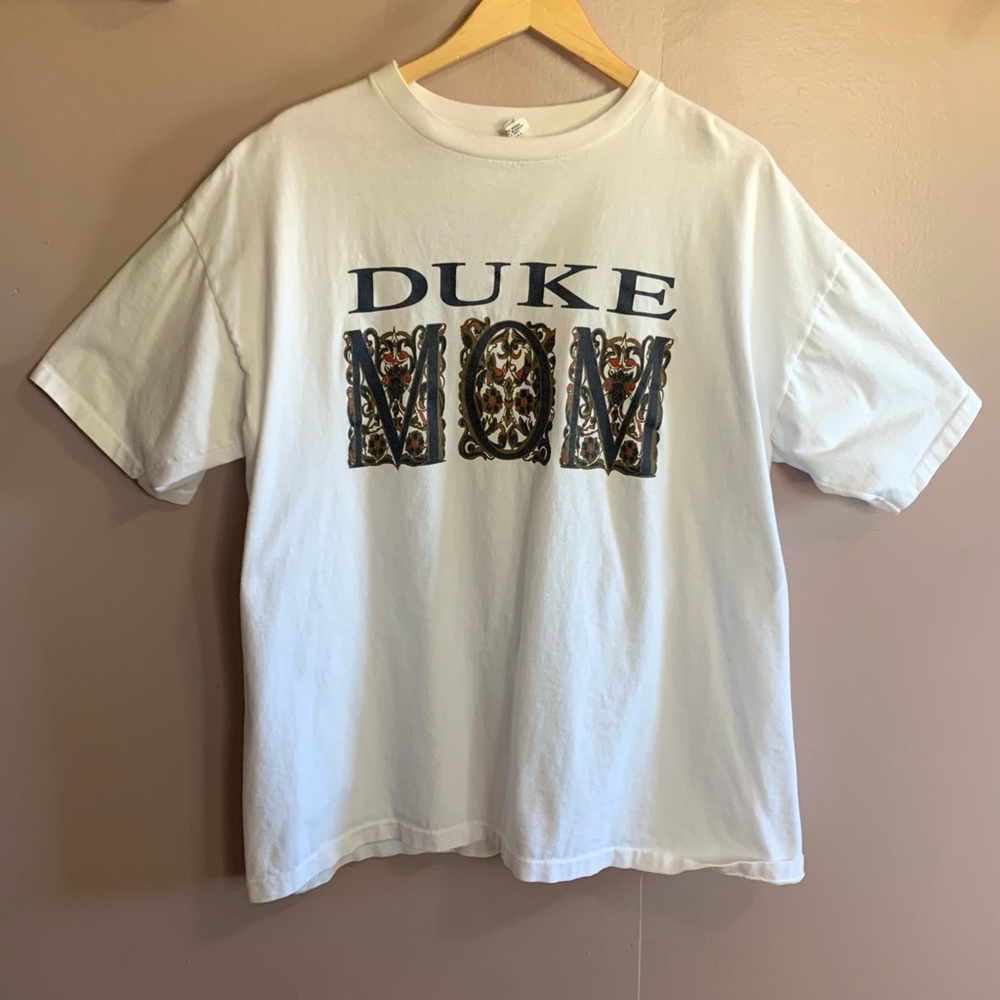 Vintage Duke Mom Single Stitch Graphic Crew Neck - Gem